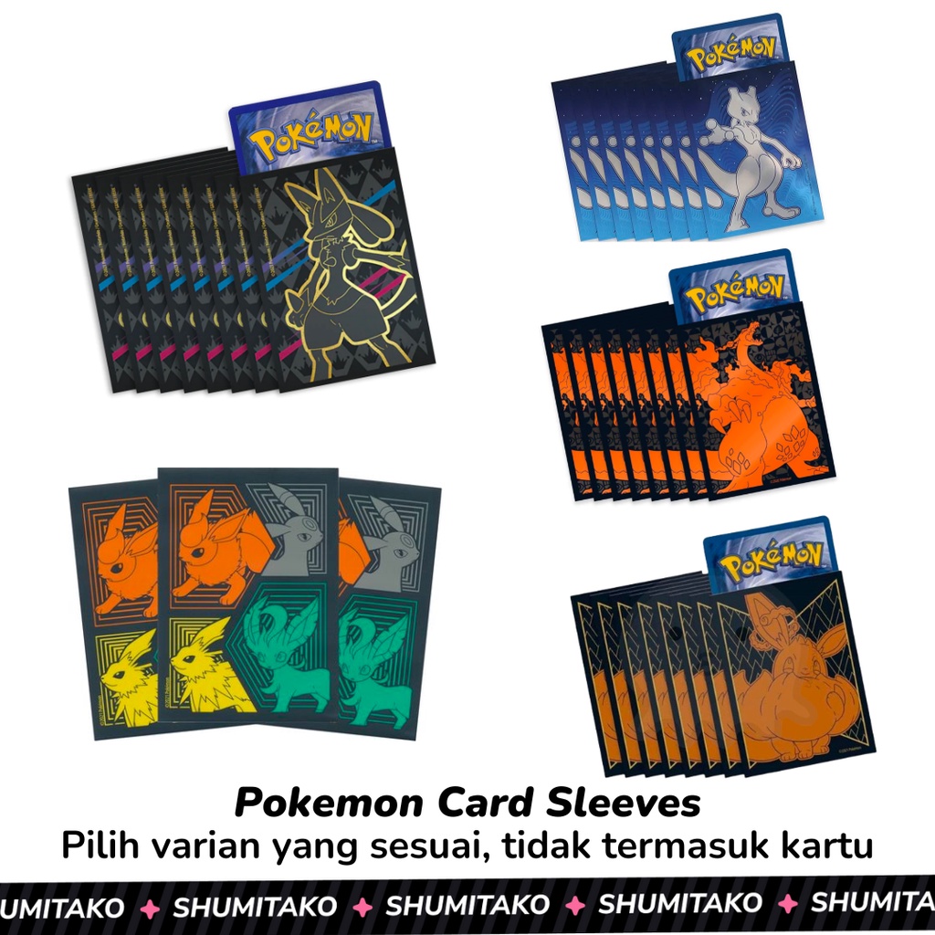 Jual Pokemon TCG Accessories Card Sleeves from ETB (Original) | Shopee Indonesia