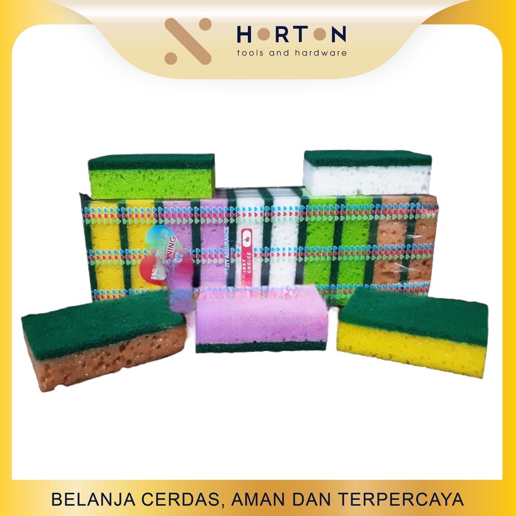 Jual Spons Busa Cuci Piring / Sponge Sabut Cuci Piring | Shopee Indonesia