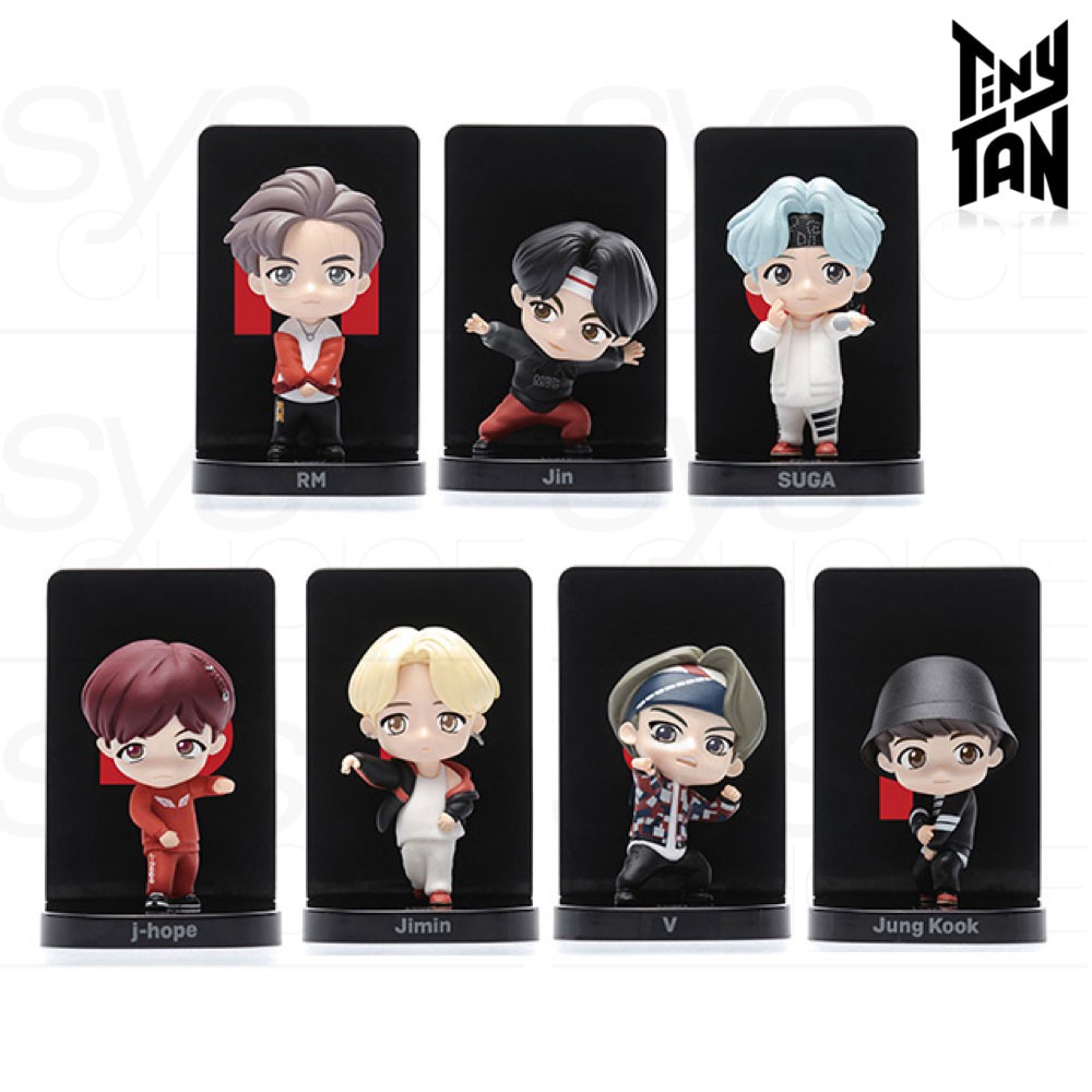 Jual Box Akrilik Figur BTS TINY TAN OFFICIAL isi 7 / Rak Akrilik FIgur BTS TINY TAN OFFICIAL isi ...