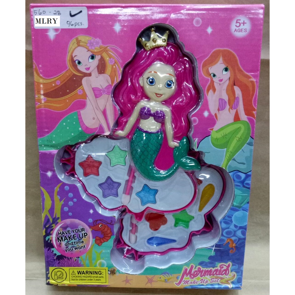 Jual MAINAN MAKE UP SET KARAKTER PUTRI DUYUNG MODEL 2 TINGKAT BEST ...