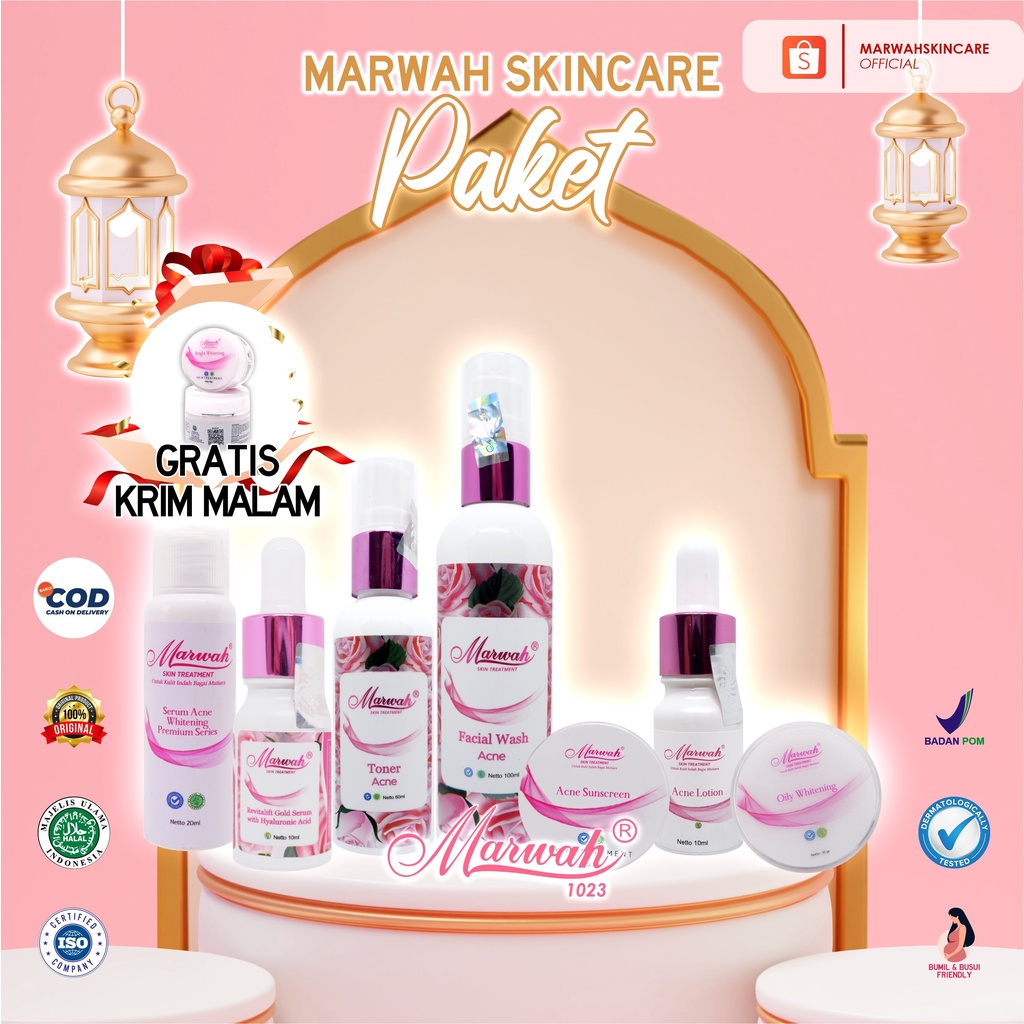 Jual Skincare Marwah Terlengkap & Harga Terbaru Maret 2023 | Shopee ...
