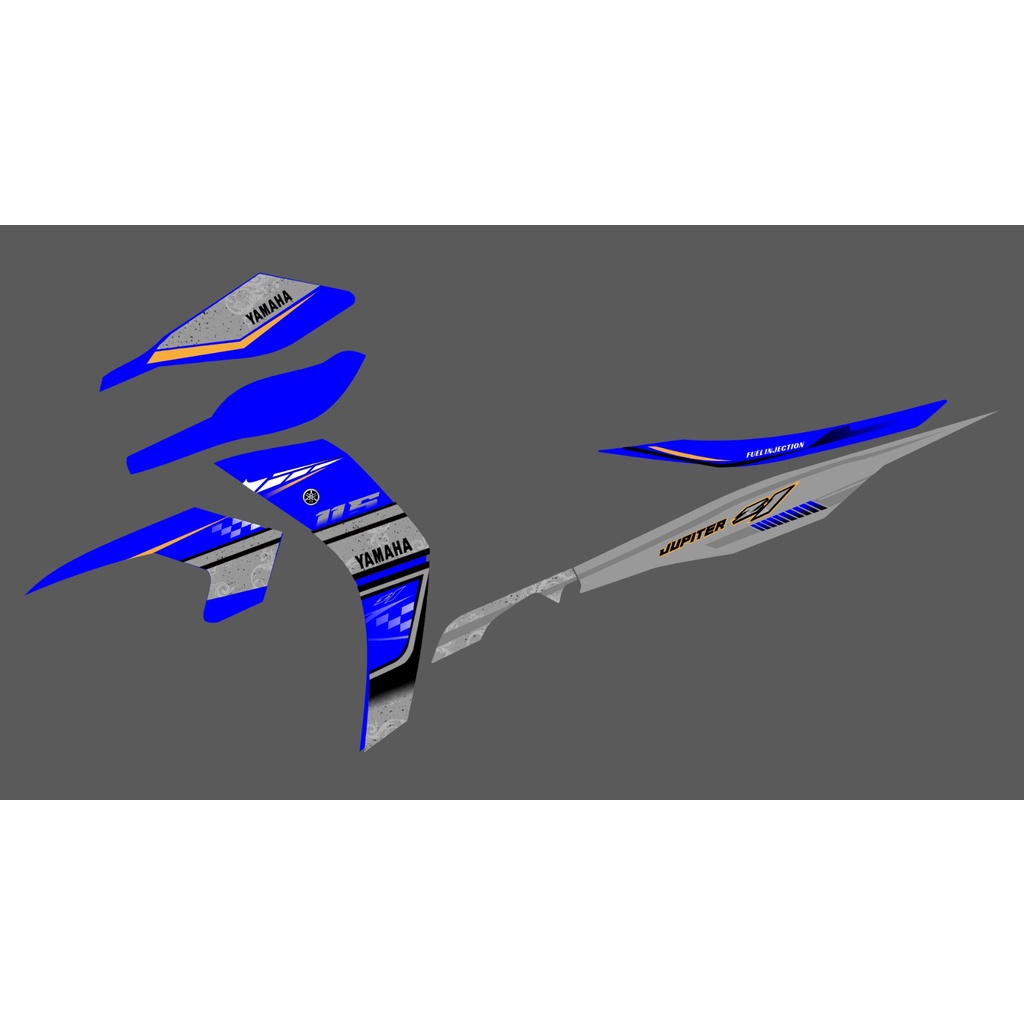 Jual STRIPING BAHAN TRANSPARAN JUPITER Z1 115 VIETNAM DESIGN | Shopee ...