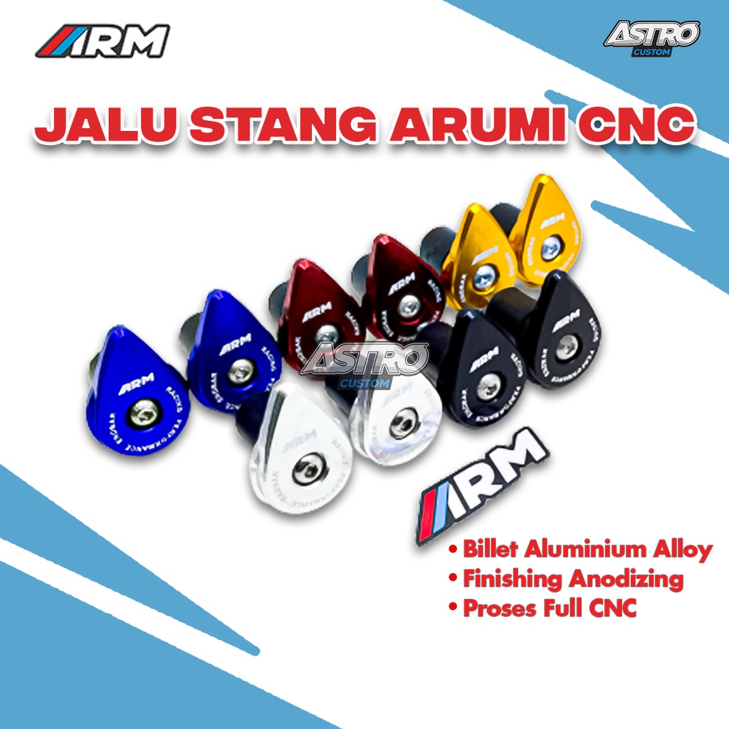 Jual Jalu Stang Motor Pipih End Bar Vario Beat Aerox Nmax PCX Mio CBR ...