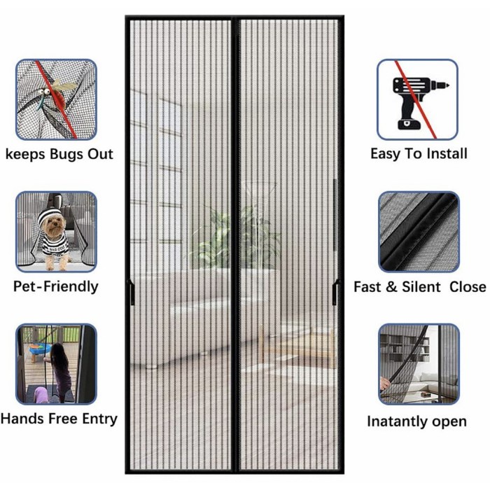 Harga Jaring Nyamuk Pintu Magnet Polos Terbaru Okt 2024 |BigGo Indonesia