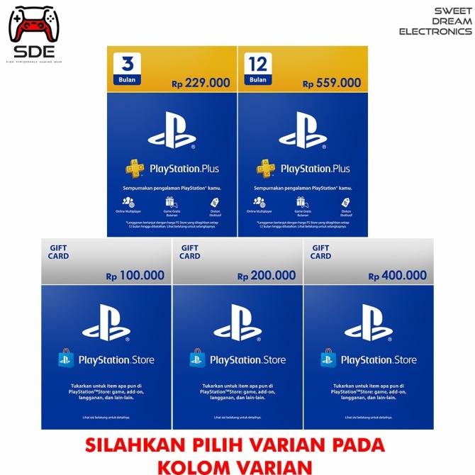 Harga PS Plus Voucher Terbaru Okt 2025 | BigGo Indonesia