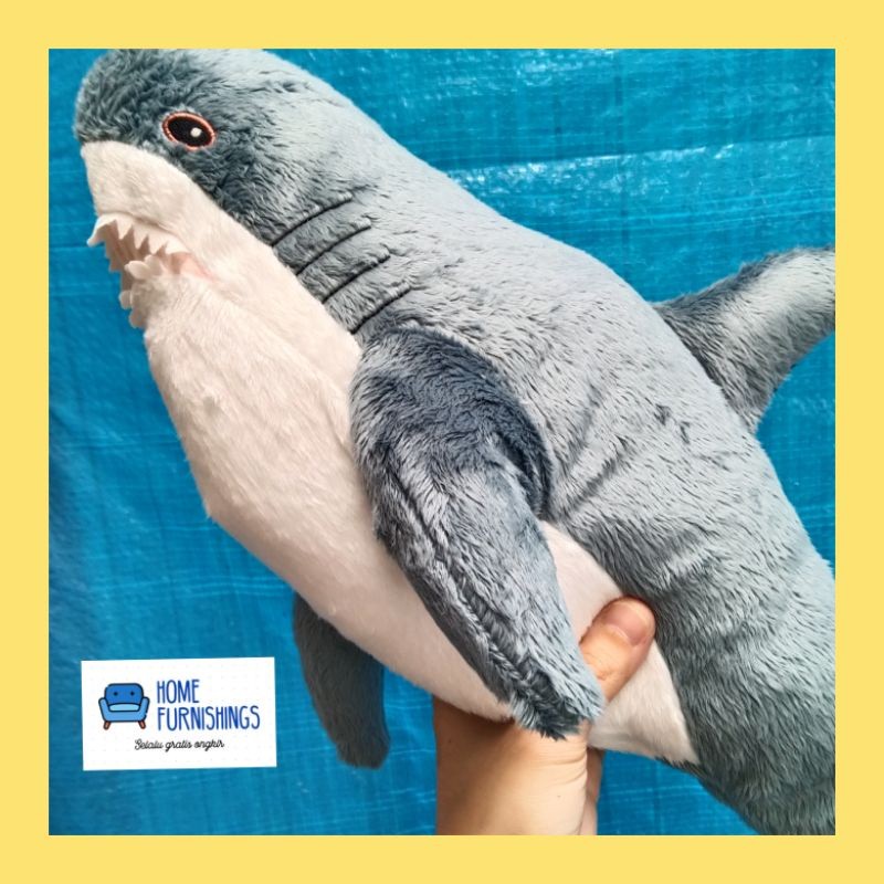 Boneka ikan hiu lembut baby shark doll panjang 55 cm – Klinik Robot ...