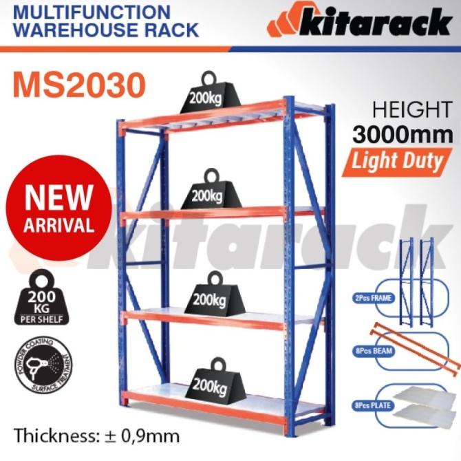 Harga Warehouse Rack 3 Meter Terbaru Agustus 2023 |BigGo Indonesia