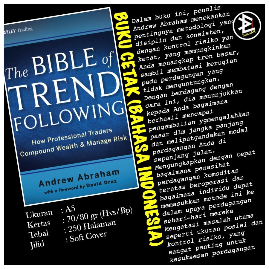 Jual The Trend Following Bible - Andrew Abraham (Buku Cetak)