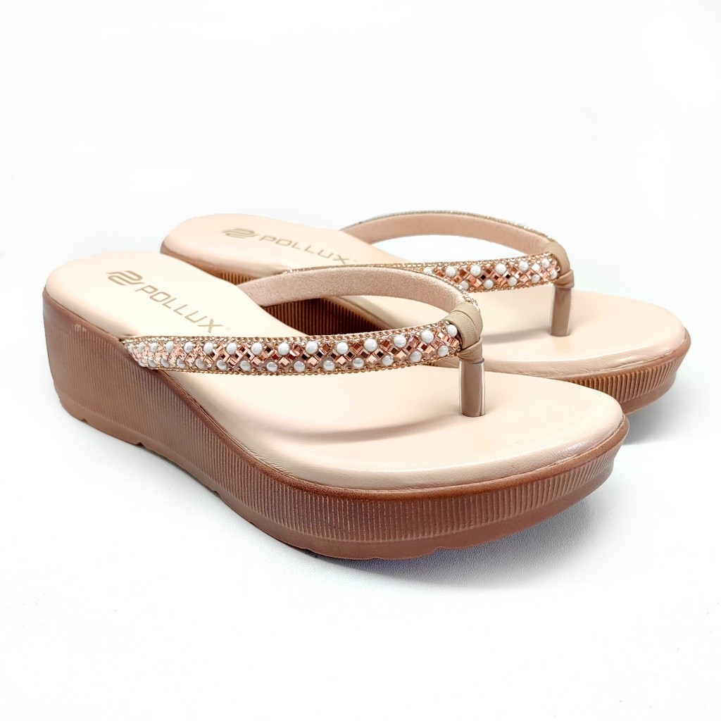 Belanja Pollux Daily WPODQ 30 - Sandal Wedges | Wedges Selop | Wedges ...