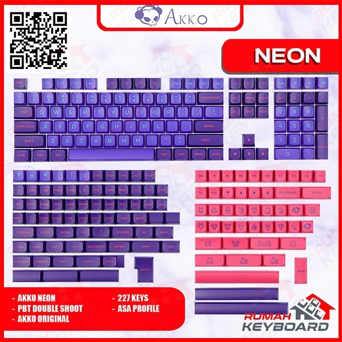 Harga Akko Keycaps Neon Terbaru Nov 2024 |BigGo Indonesia