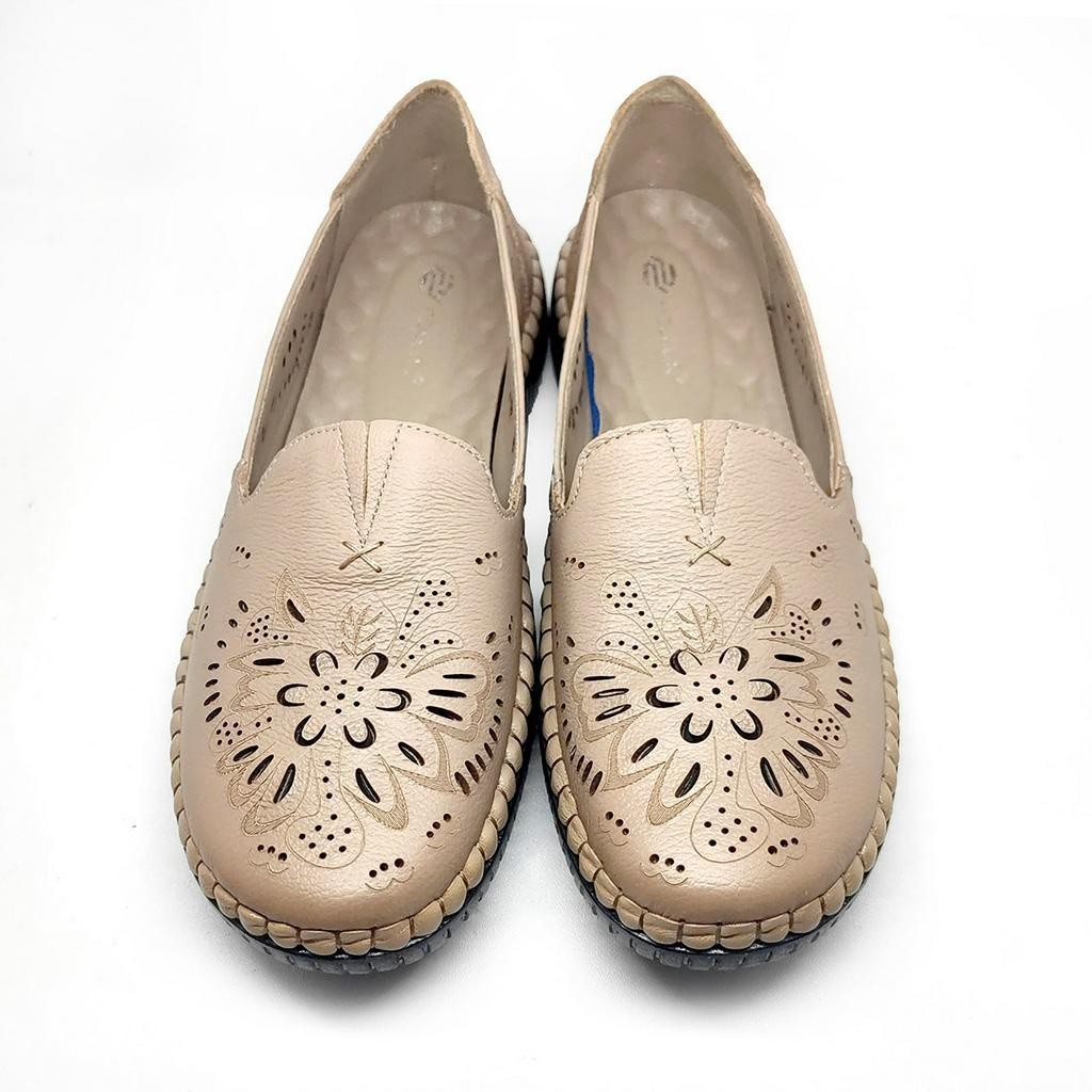 Belanja Pollux Monday WDQ 2302 - Sepatu Flat Shoes Wanita Bahan Kulit ...