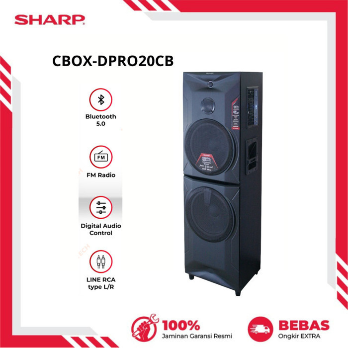 Harga Speaker Aktif Sharp 20 Inch Terbaru Jan 2025 |BigGo Indonesia