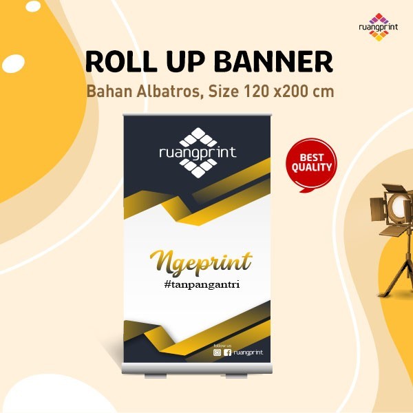 Harga Roll UP Banner 120 X 200 Terbaru Okt 2025 | BigGo Indonesia