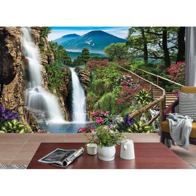 Harga wallpaper 3d pemandangan air terjun Terbaru Okt 2025 | BigGo ...