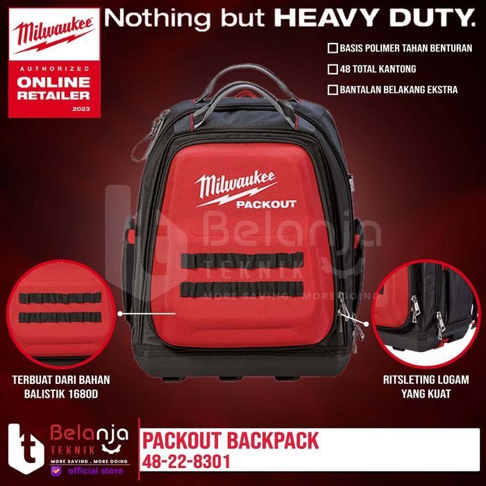 Harga PACKOUT Backpack Tas Perkakas Terbaru Nov 2025 | BigGo Indonesia