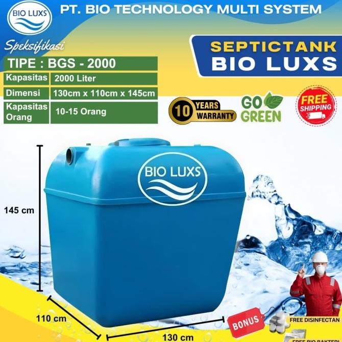 Harga Septic Tank Biotech 2000 Liter, Septic Tank Bio, Septic Tank ...