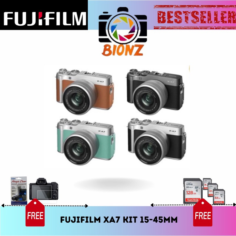 Jual FUJIFILM X-A7 KIT 15 45MM / CAMERA FUJIFILM XA7 KIT 15-45MM ...