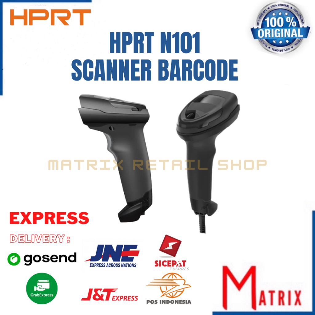 Jual HPRT Barcode Scanner N101 | Shopee Indonesia