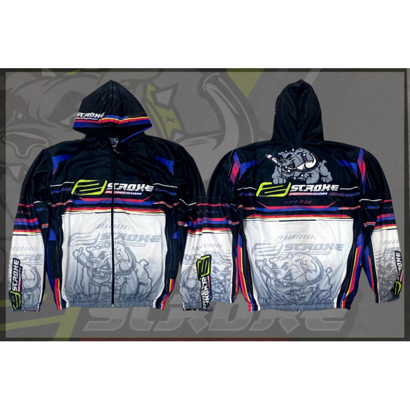 Jual JAKET FULL PRINT 2STROKE 2TAK 2STROKEINDONESIAN RACING DISTRO ...