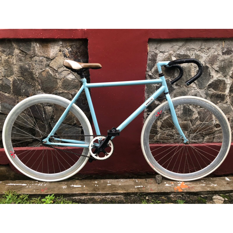 Jual BACA DESKRIPSI NEGO fullbike fixie soloist 71 light blue custom ...