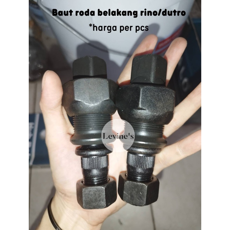 Jual baut roda belakang rino baut roda belakang dutro baut roda ...