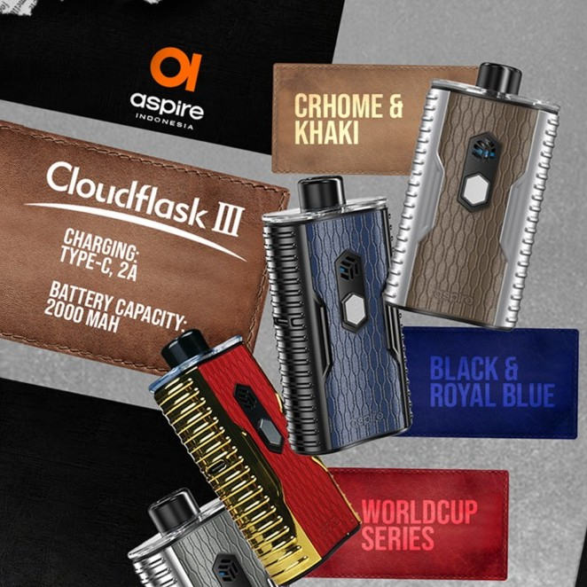 Jual Aspire Cloudflask III 2000mAh by Aspire Pod Kit | Shopee Indonesia