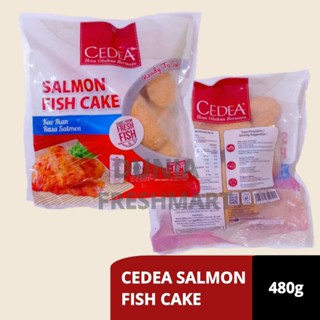 Jual CEDEA SALMON FISH CAKE 480GR KUE IKAN RASA SALMON BASO SALMON ...