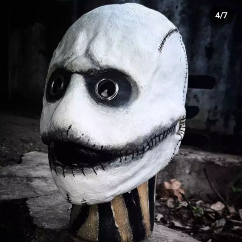 Jual Topeng Slipknot Corey Taylor TESF (Replika) bahan Latex | Shopee ...