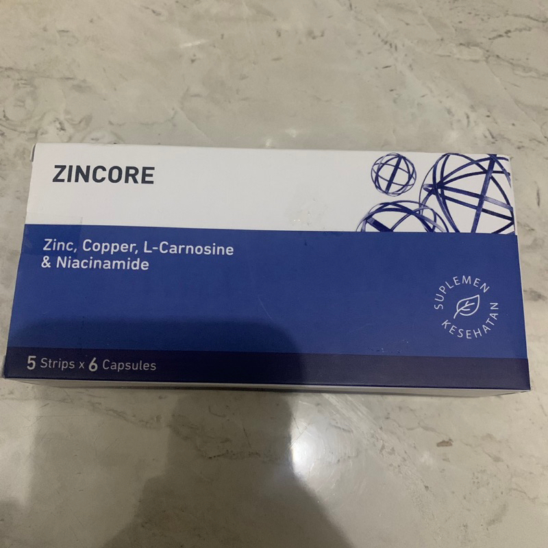 Jual ERHA Zincore 30 Caps - Suplemen Daya Tahan Tubuh & Kesehatan Kulit | Shopee Indonesia