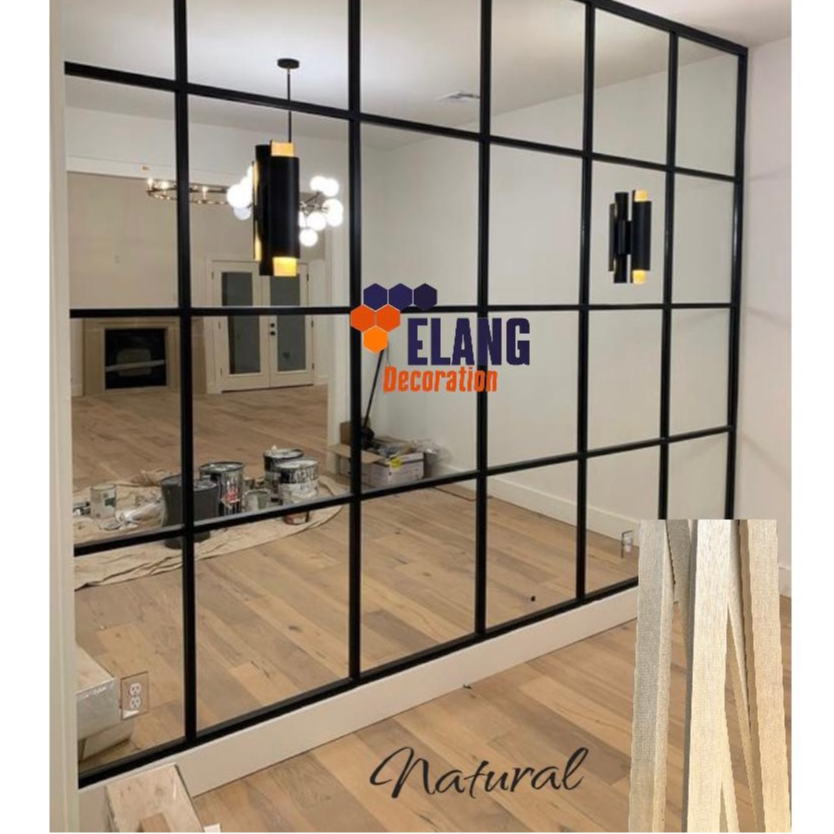 Jual Panel Kayu Cermin Dinding Ukuran 1CM X 2CM Tinggi 2 Meter / List ...