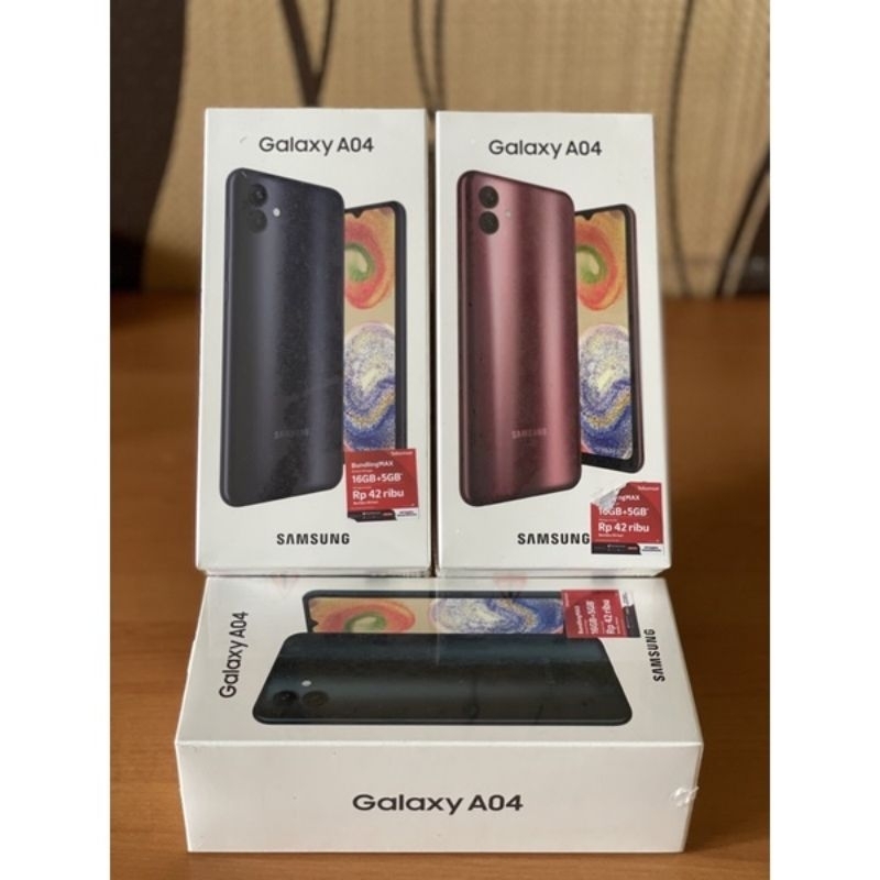 Jual SAMSUNG A04 RAM 4GB + 4GB ROM 64GB GARANSI RESMI 1 TAHUN | Shopee ...