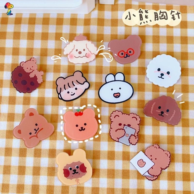 Jual bros lucu bros unik pin lucu pin unik pin cartoon bros brooch ...