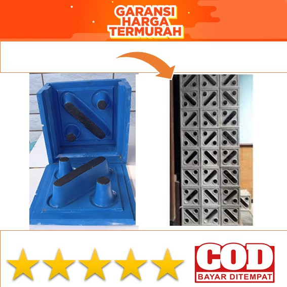 Jual cetakan roster minimalis model persen bulat / roster pagar roster ...