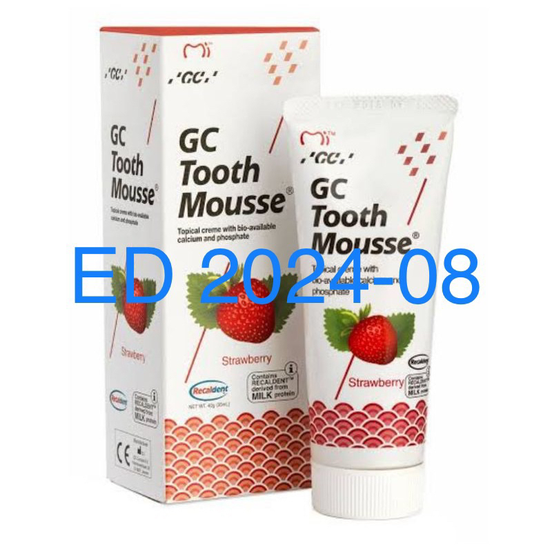 Jual GC Tooth Mousse STRAWBERRY | Vitamin Gigi Pasta Gigi Anak Original ...