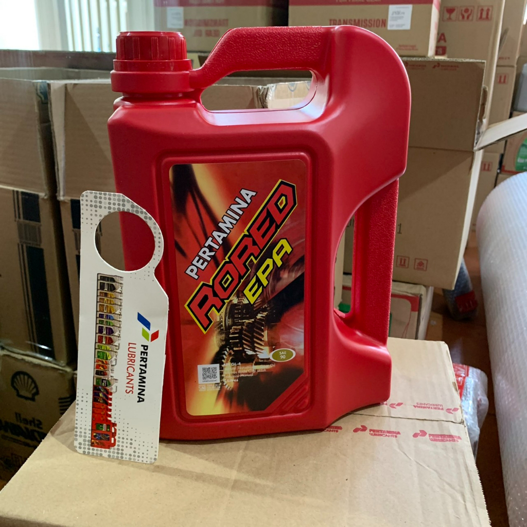 Jual Pertamina Rored EPA Sae 90 Oli Gardan|Gear Oil 4 Liter | Shopee ...