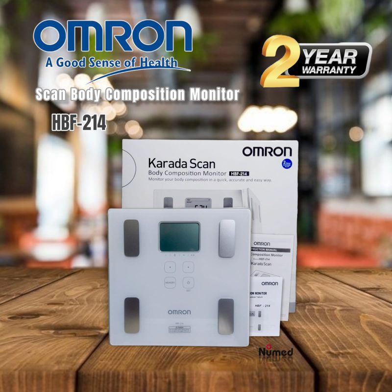 Jual OMRON Karada Scan HBF-214 / Timbangan Badan Digital Body Fat ...