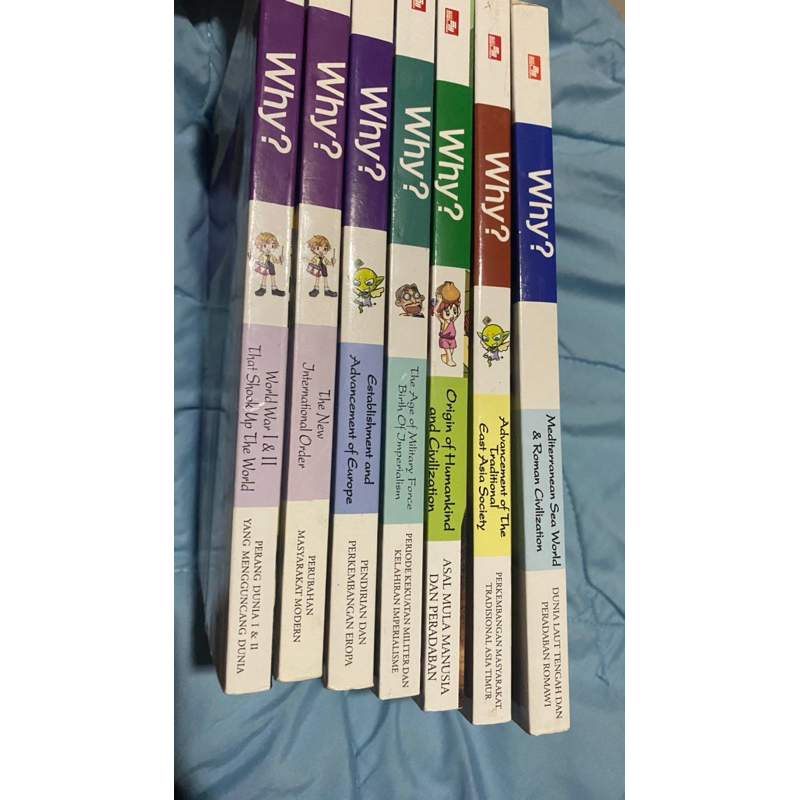 Jual Preloved WHY? Edu Comic Series (Sejarah Dunia) | Shopee Indonesia