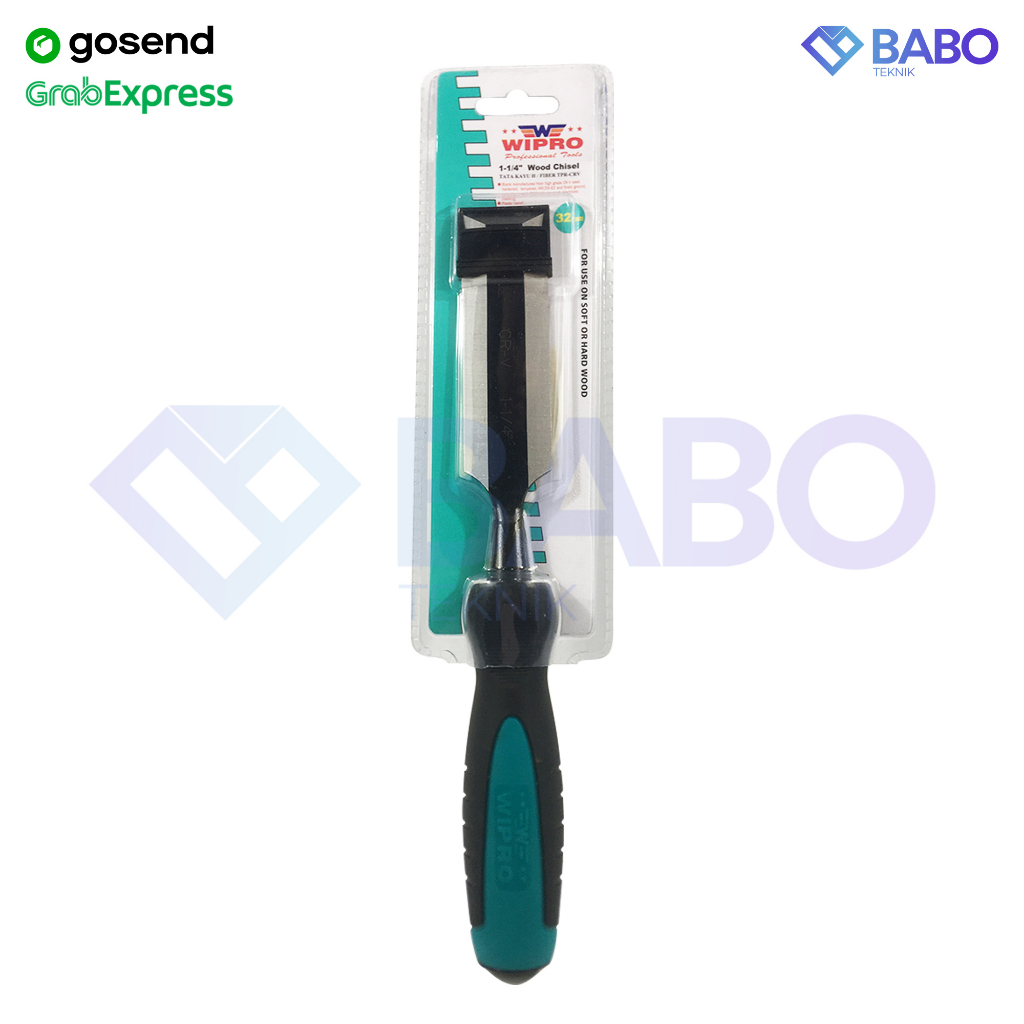 Jual Wipro Tatah Pahat Tata Kayu 1 1/4" 32MM HANDLE FIBER | Shopee ...