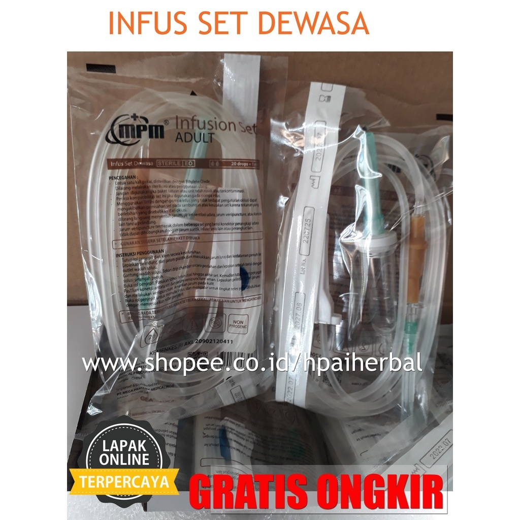 Jual Ecer Infuset Dewasa / Infusion set Dewasa Adult Ecer | Shopee ...