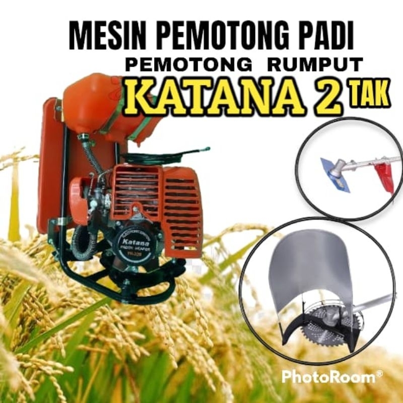 Jual MESIN PEMOTONG PADI ( 2 TAK) / MESIN PEMOTONG PADI & RUMPUT ...