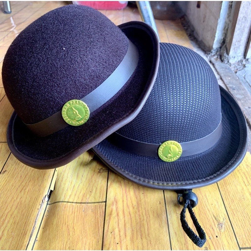 Jual Topi Boni Pramuka Laken dan Rajut | Topi Boni Putri Penggalang ...