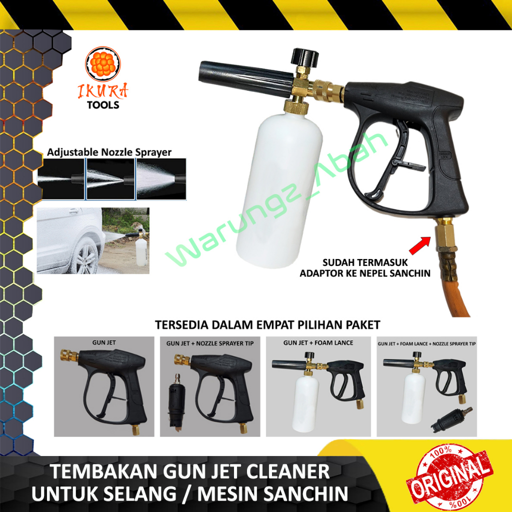 Jual TEMBAKAN PISTOL SEMPROTAN GUN STIK STICK SANCHIN TEKANAN TINGGI ...