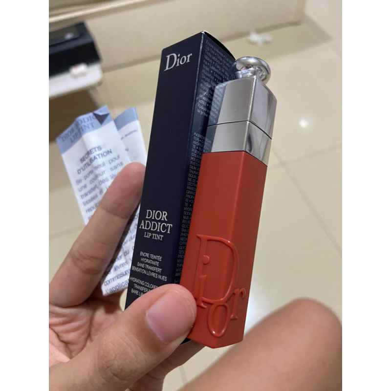 Jual Dior Addict Lip Tint / Lip Tattoo - 421 Natural Tea | Shopee Indonesia
