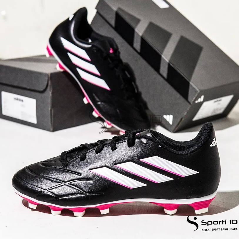 Jual Sepatu Bola Adidas Copa Pure.4 FxG - Black Pink GY9081 Original ...