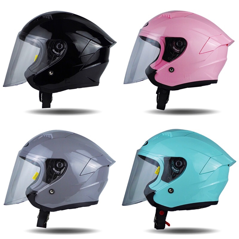 Jual HELM GIFT SARGON IDENTIK NJS KAIROZ Paket Ganteng VISOR FLAT VENOM ...