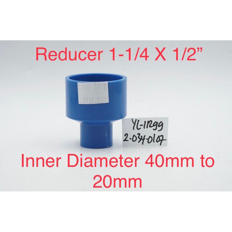 Jual Blue PVC Sok Fitting Vlok Sock 1 1/4 X 1/2 inch Reducer Inner ...