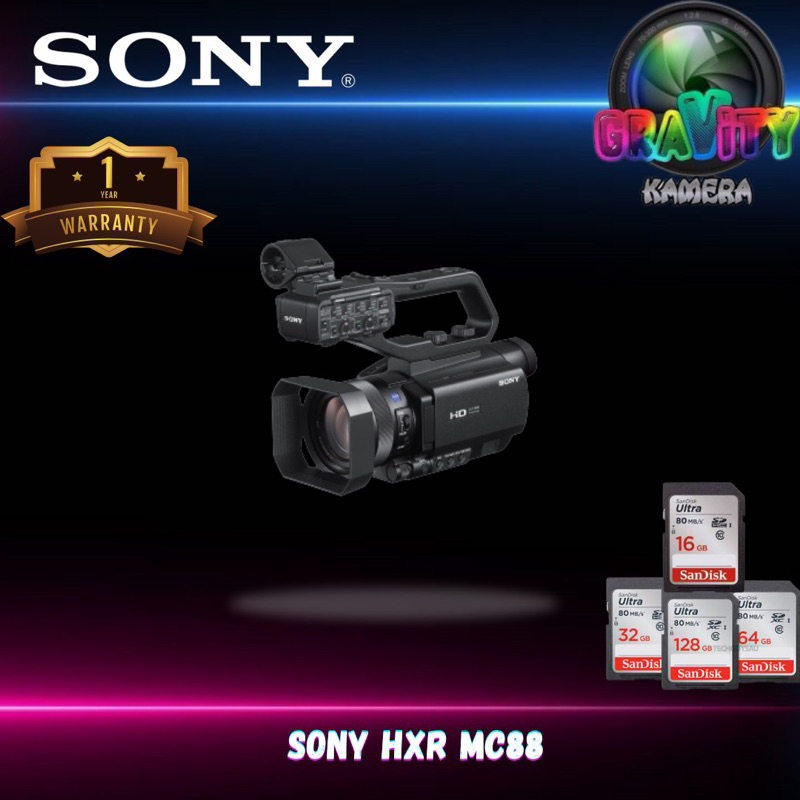 Jual CAMCORDER SONY HXR-MC88 | Shopee Indonesia