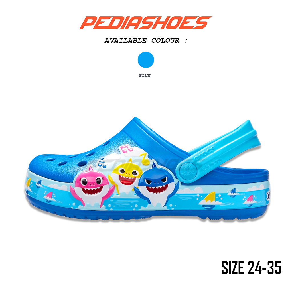 Jual Sandal Crocs Anak Crocs Baby Shark Original / Sendal Crocs Baby ...