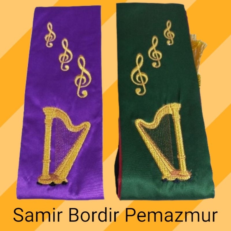 Jual Satu Set Samir Pemazmur 4 Warna Liturgi/Kasula Imam Pastor Katolik ...