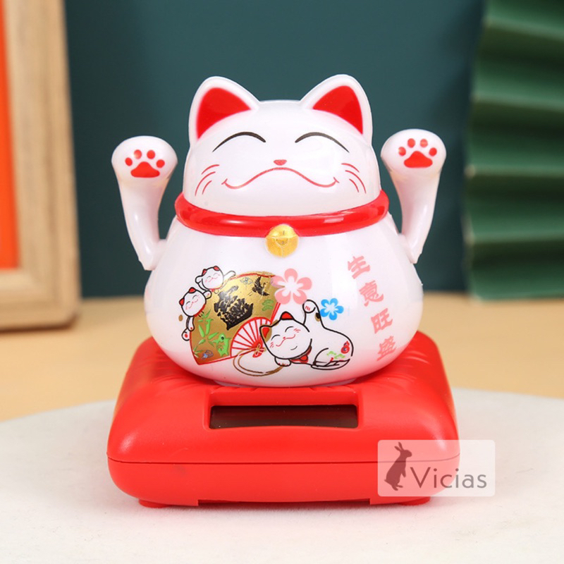 Jual Kucing Hoki Goyang Maneki Neko Dekorasi Hiasan Imlek Murah ...